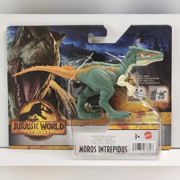 Mattel | Toys | Jurassic World Dominion Moros Intrepidus Ferocious Pack ...